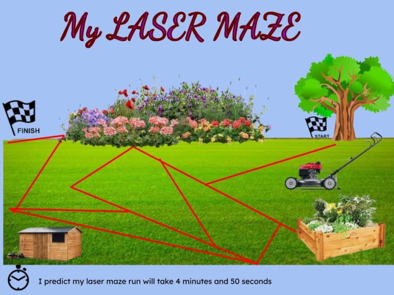 My Lovely Lazer Maze – Annabel @ Koputaroa